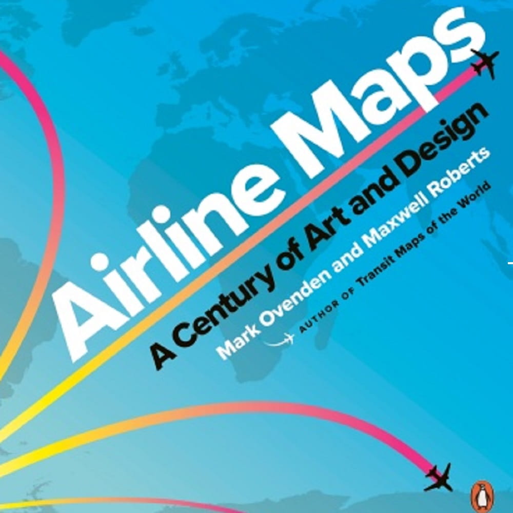 New book maps out the changing face of 100 years of passenger flights ...