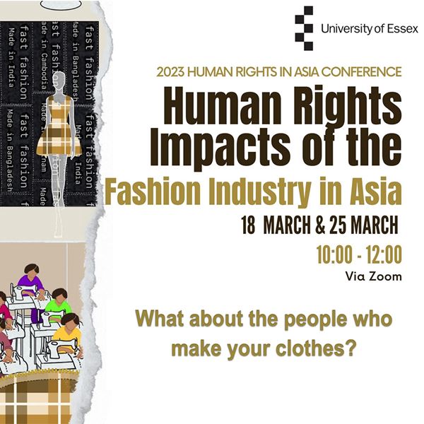 Human Rights Impacts of the Fashion Industry in Asia | University of Essex