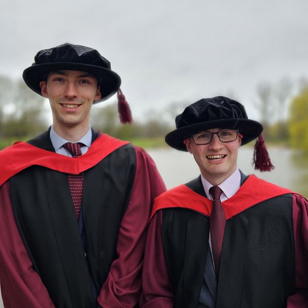 Spring Graduation 2023 Michael Sewell and Lewis Smith | University of Essex