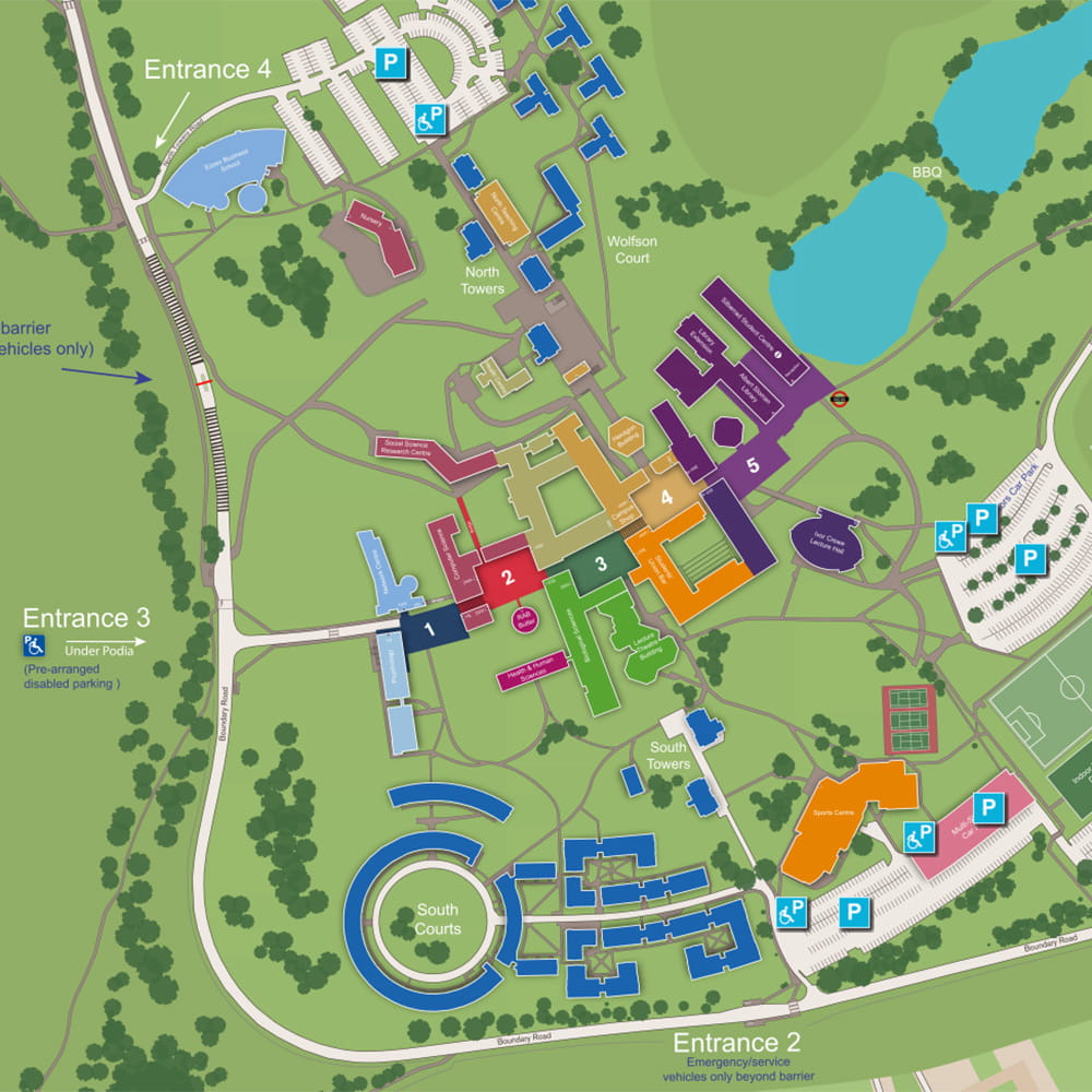 University Of Essex Map